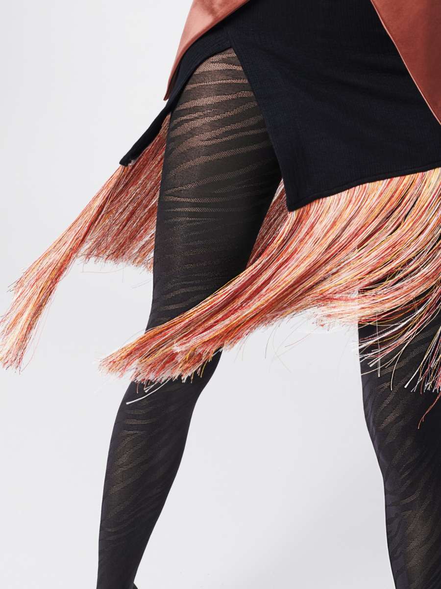 Fiore - collants opaques à motif animal
